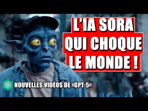 L'IA qui crée des videos CHOQUE le monde ! SORA DE OPEN AI : Les IA progressent-elle trop vite?