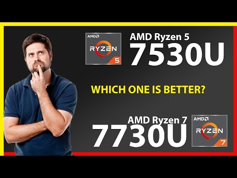 AMD Ryzen 5 7530U vs AMD Ryzen 7 7730U Technical Comparison
