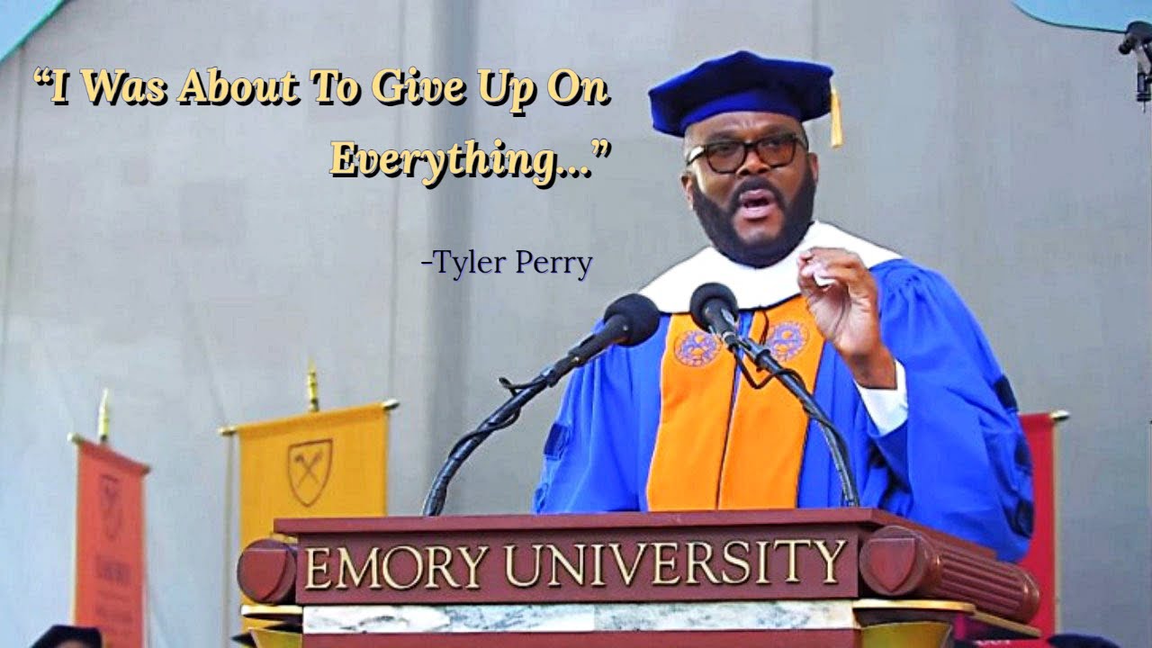Build Your Dream | Tyler Perry 2022 Emory University Commencement Speech