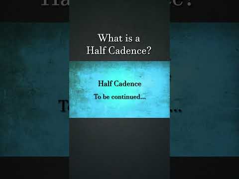 What is a Half Cadence? | How Composers Use Series | The Soundtrack of History #musictheory