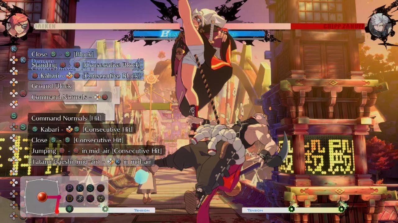 Baiken CH 6h combo