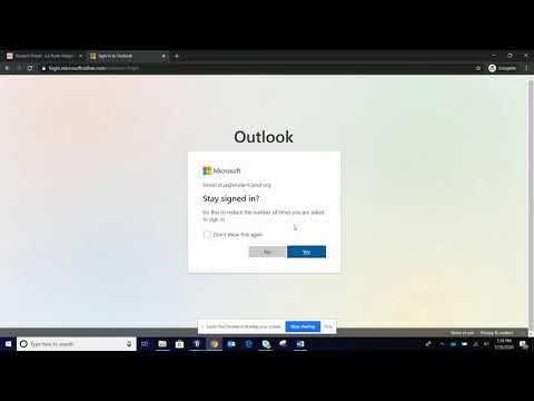 Parents/Students: Logging into Teams and Email via Office 365