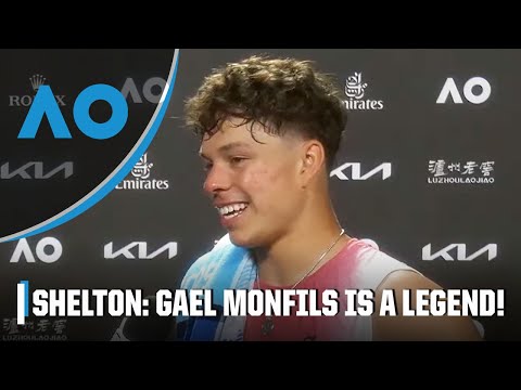 Ben Shelton recaps Lorenzo Musetti match, thoughts on Gael Monfils π | 2025 Australian Open