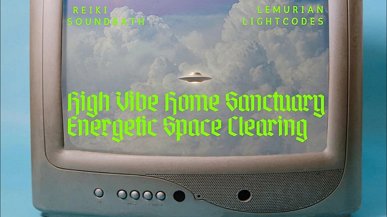 High Vibe Home Sanctuary Energetic Space Clearing Reiki Soundbath Lemurian Lightcode Transmission 💫🛸