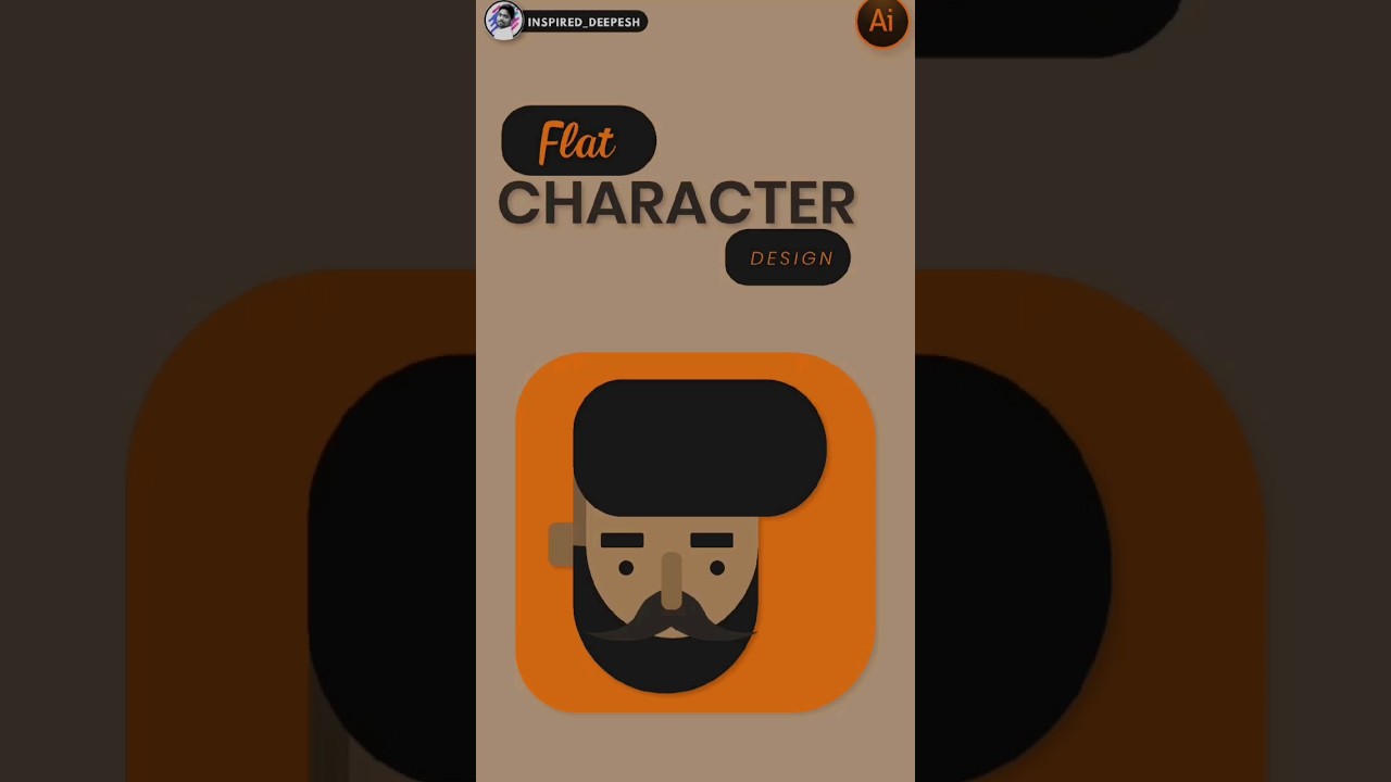 Flat Character Design Tutorial | Part-1