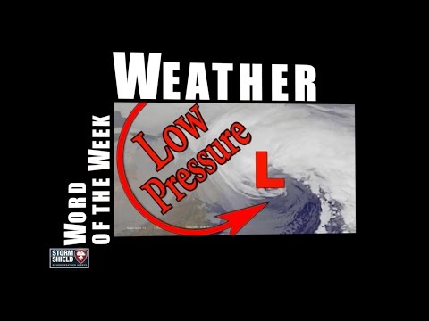 What does low pressure mean? | Weather Word of the Week