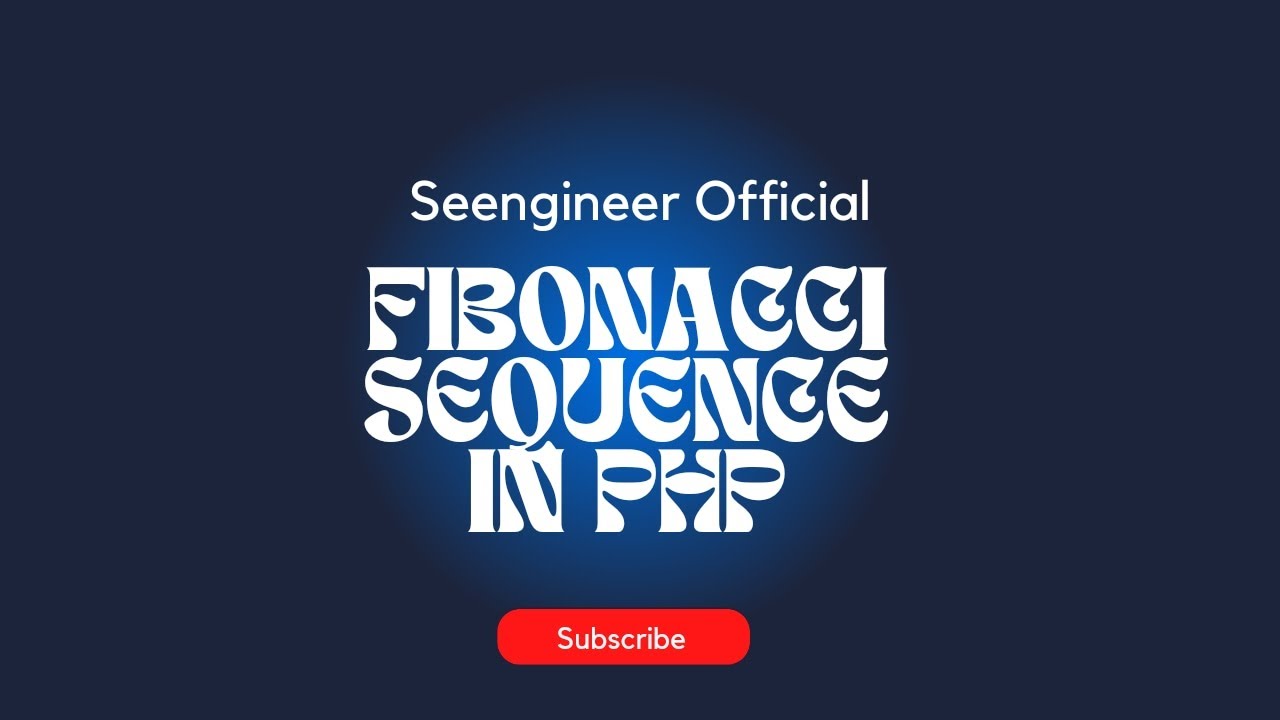 Fibonacci sequence in php || #php  #fibonacci