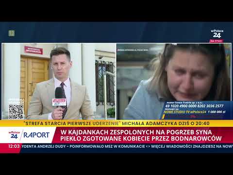Matka upokorzona podczas pogrzebu syna. Komentarze polityków - relacja Piotr Pawelec