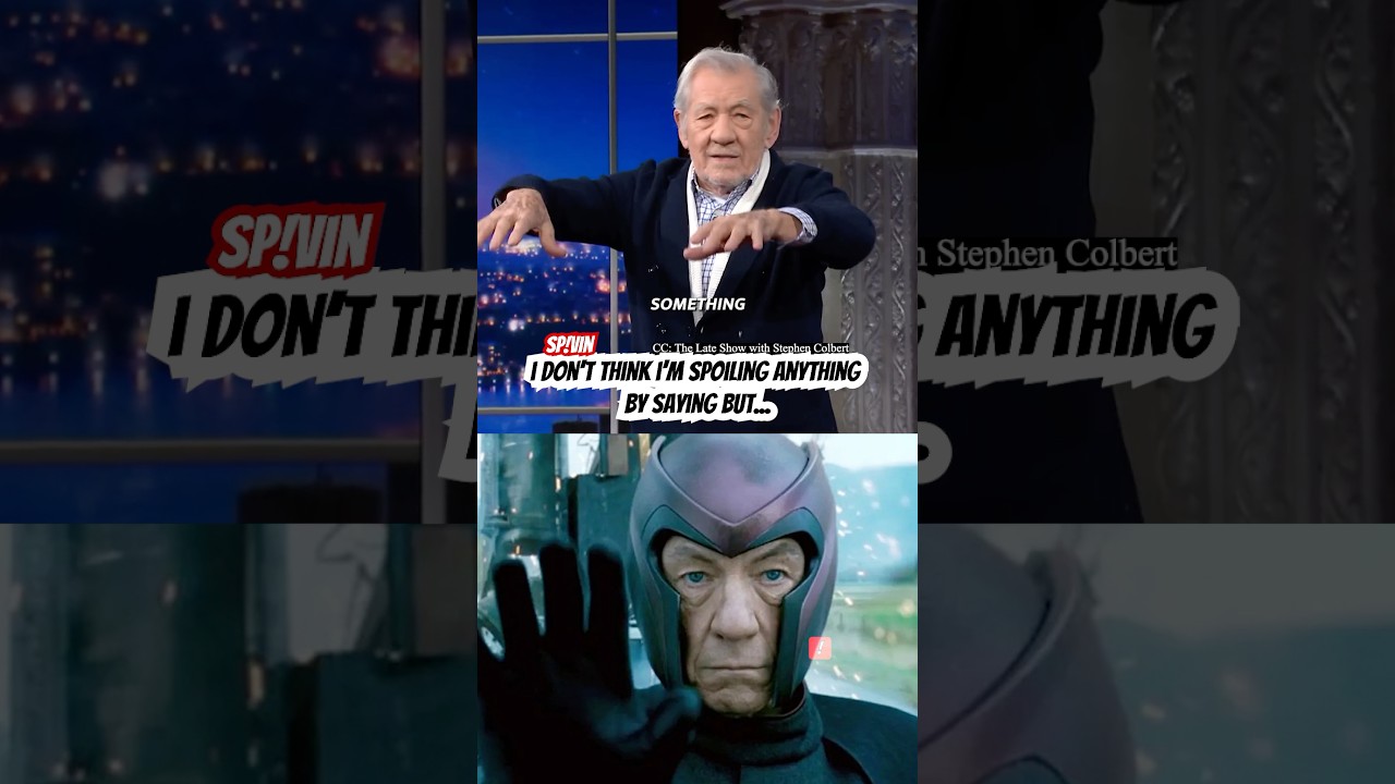 Ian McKellen Hilariously Spoils Magneto in Avengers: Doomsday 😂