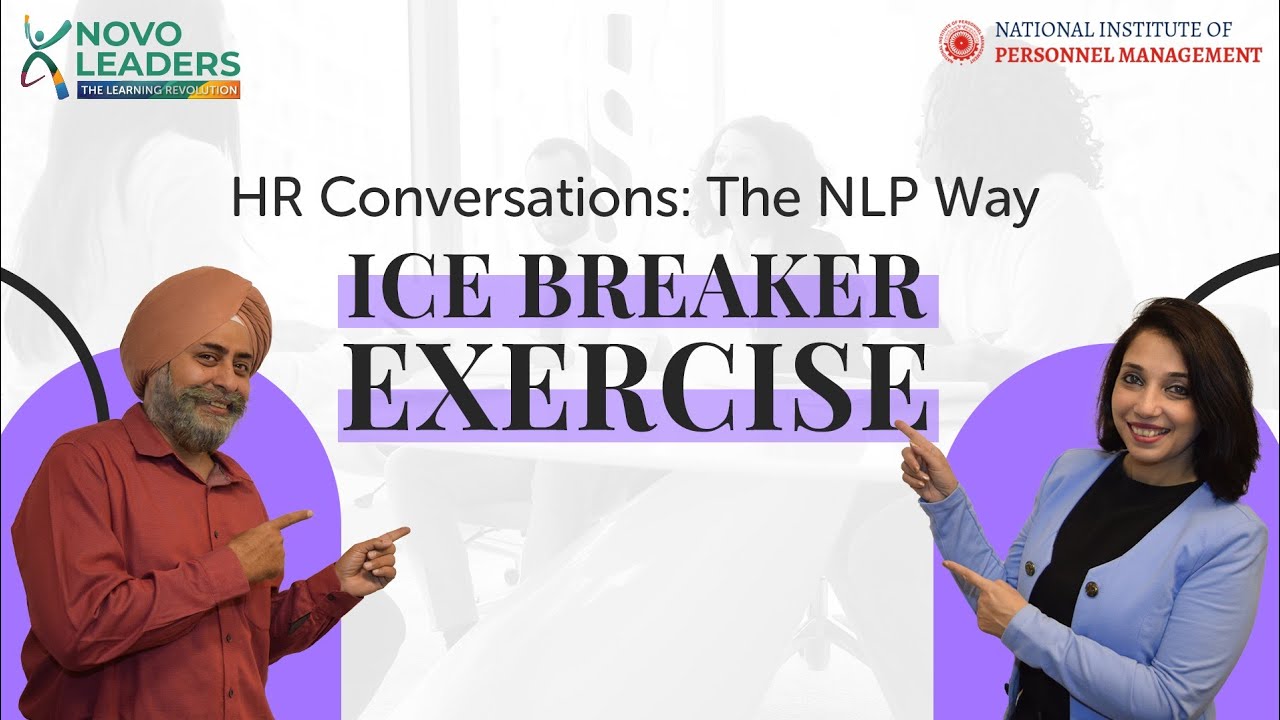 Ice Breaker Neuro Linguistic Programming Exercise with HR Professionals | The NLP Way #2