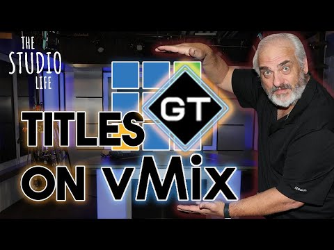 vMix | GT Title Designer as the Best Character/Title Generator - Versatile and Fast - Part 1