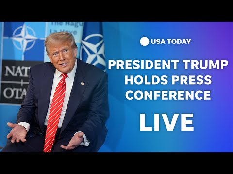 WATCH LIVE: President Trump holds a press conference as NATO summit ends