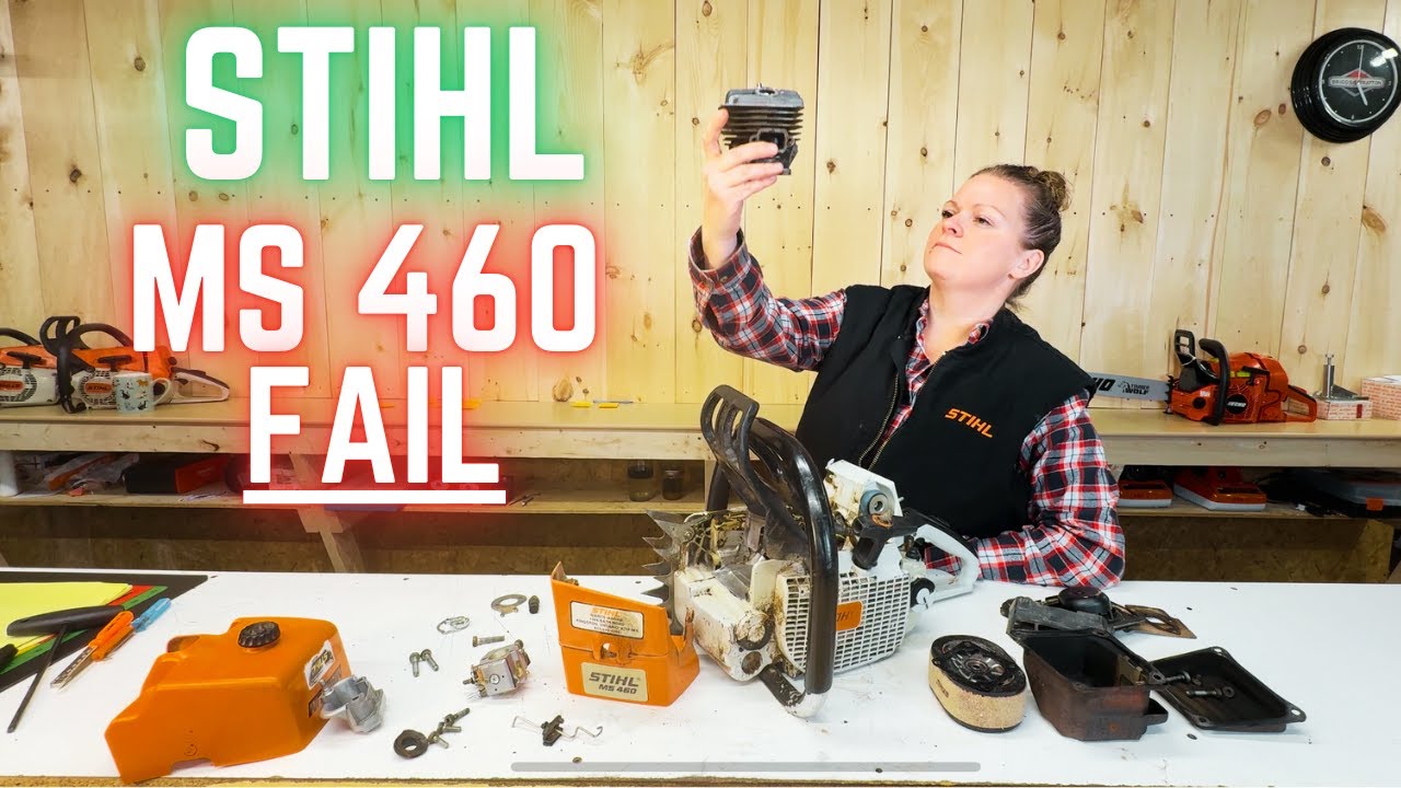 Stihl MS 460 Magnum Chainsaw  - HARD To Start -  Total Rebuild?