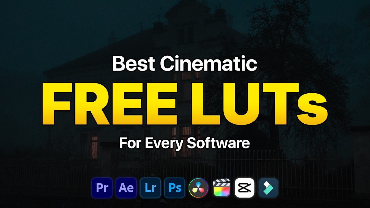 The Best Free LUTs Pack of 2026 | Easy Color Grading with these!