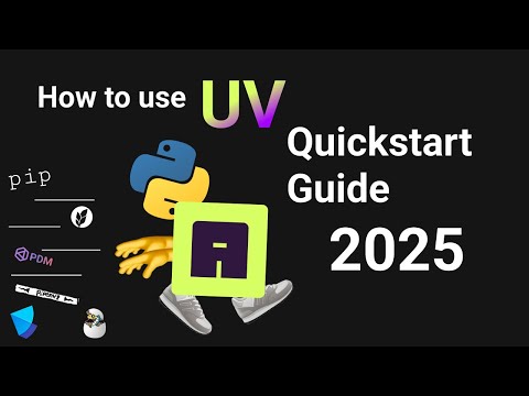 How to use Python UV: The New BLAZINGLY FAST Package Manager (Quickstart Guide)