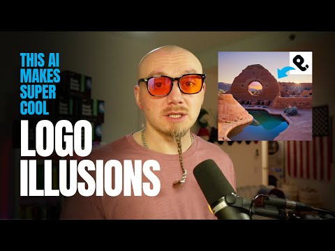 This AI Makes Cool Logo Illusions (Krea AI Review)