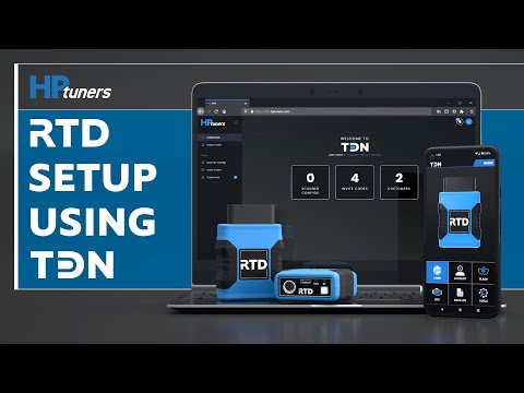 How to Set Up Your RTD With the TDN App | HP Tuners