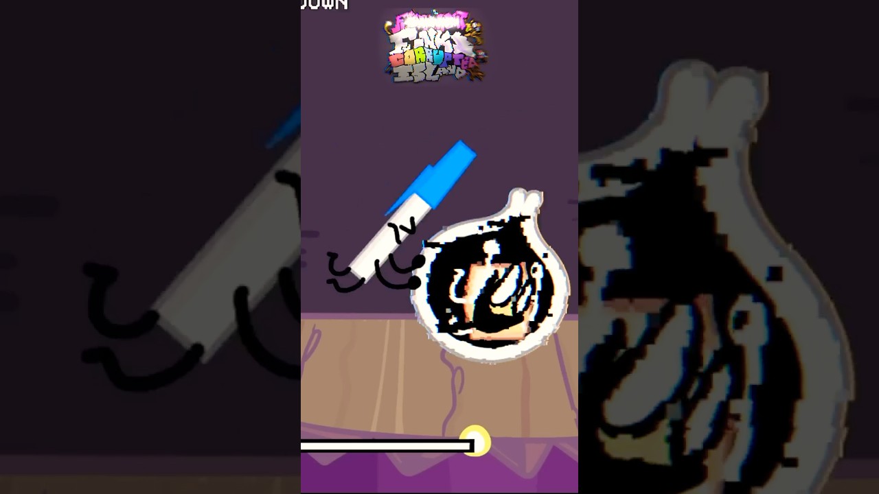 Pen & Loser in BFCI v1 | BFDI X LWP: - Battle For Corrupted Island - | BFCI v1 #bfdi #tpot