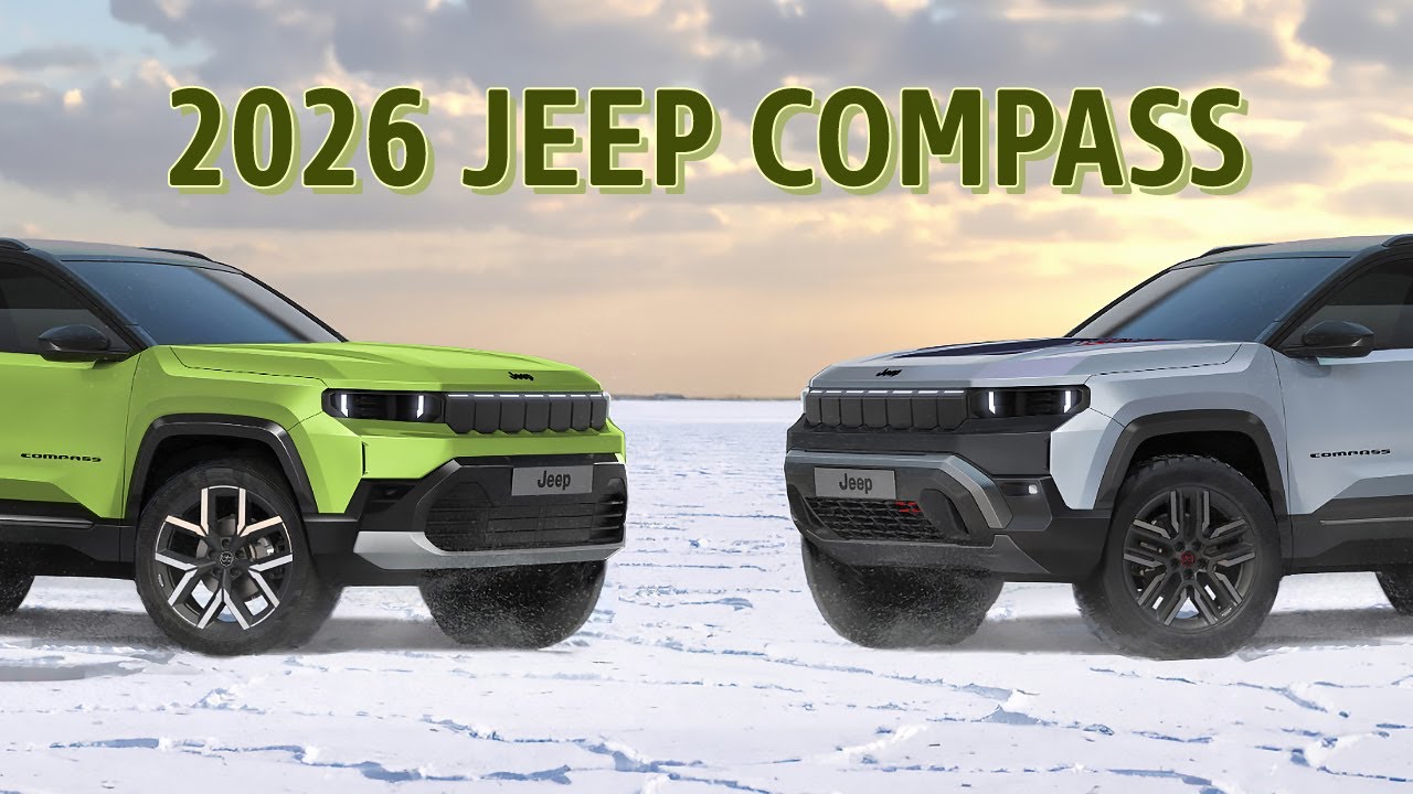 2026 Jeep Compass Has MHEV, PHEV, and Fully Electric Oomph With Up to 375 Ponies on Tap ...