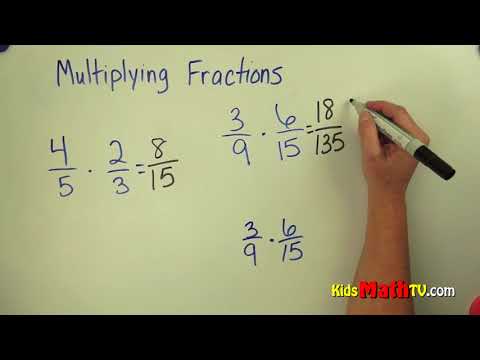 How to multiply fractions with different denominators video