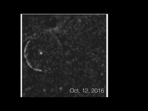 Supernova explosion captured by hubble.