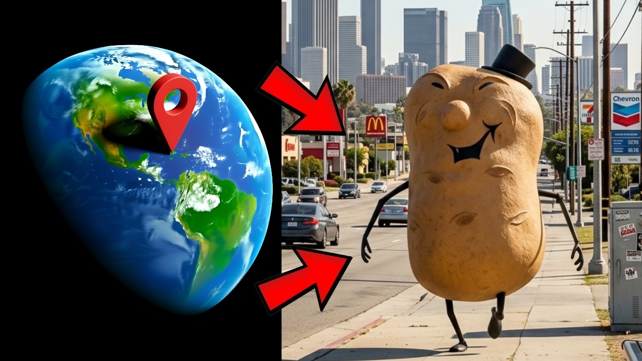 I Found Giant Potato in real on Google maps & Google earth!