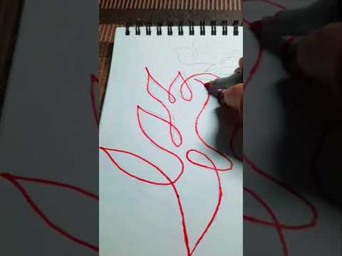 Beauty in Simplicity | Minimalist Line Art of a Woman with Flower