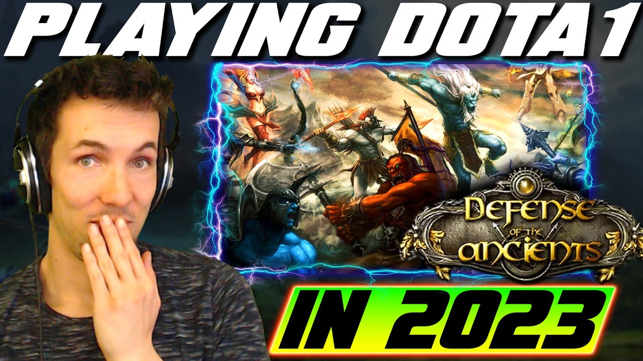 Playing DOTA 1 in 2023 | 20 YEARS AFTER RELEASE - Grubby
