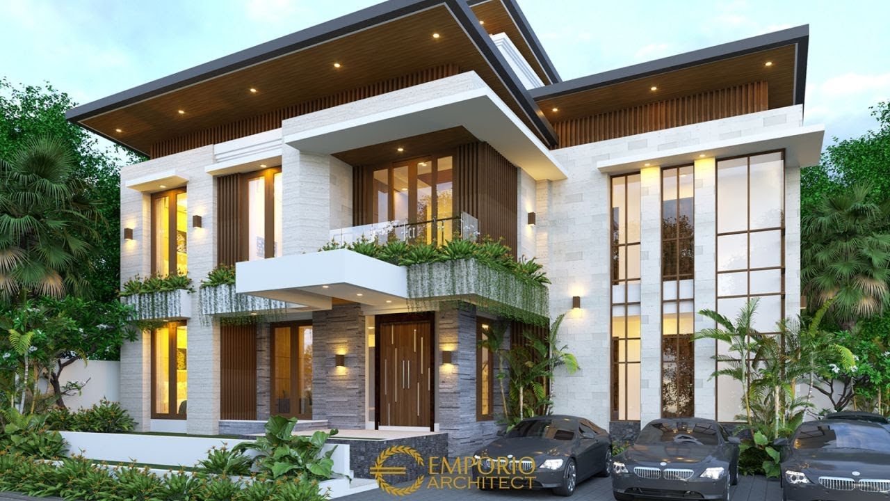 Mrs. Ristina Modern Boarding House 2 Floors Design - Palembang