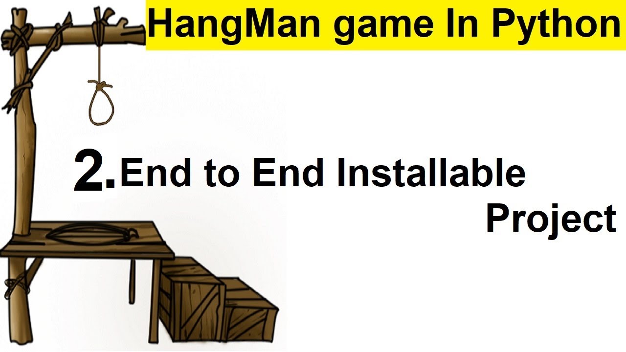 HangMan Game Using Python  Tkinter #2  | Python Projects