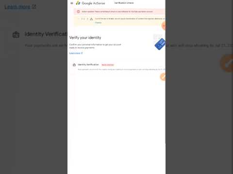 Identity Verification in Google Adsense PART -1