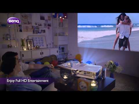 BenQ Living Rome Projector - Side Projection - As Simple as Home Appliances