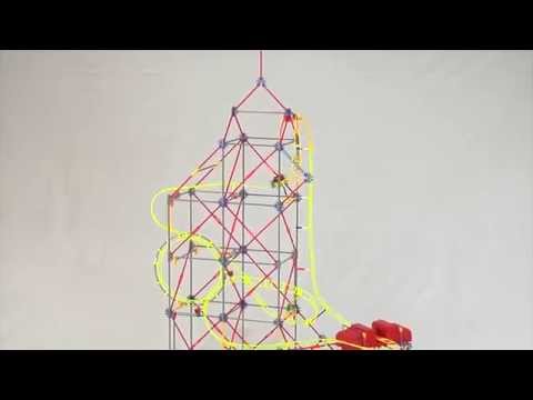 K'NEX Sky Sprinter Roller Coaster Building Set