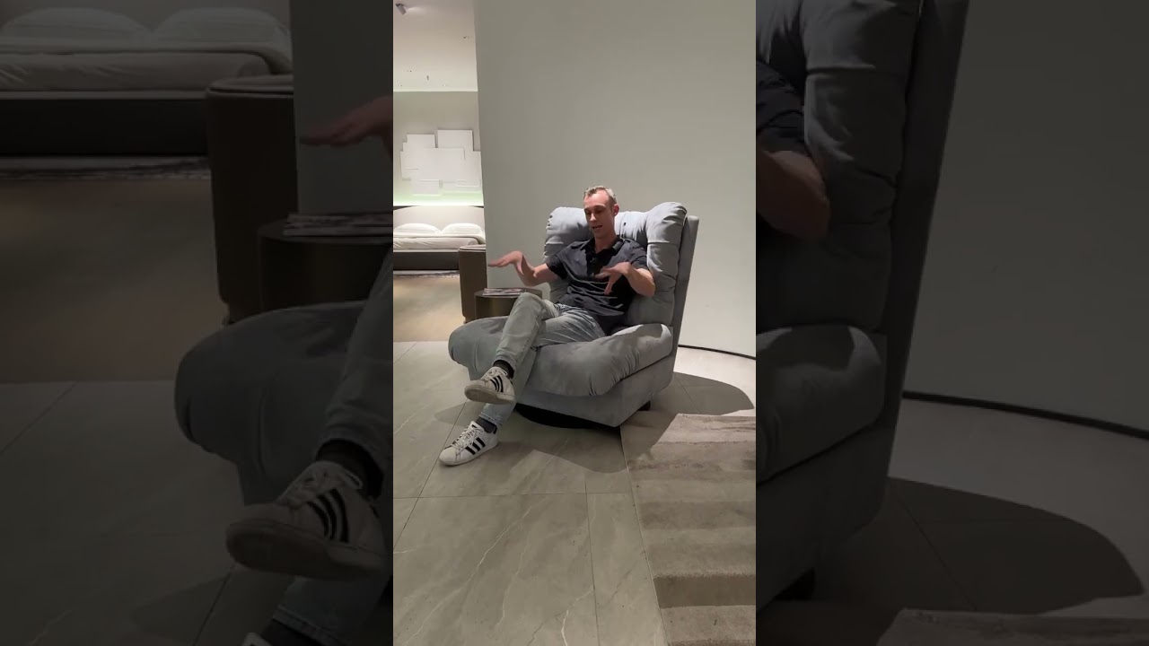 Amazing comfortable swivel Armchair#furniture #swivelchair