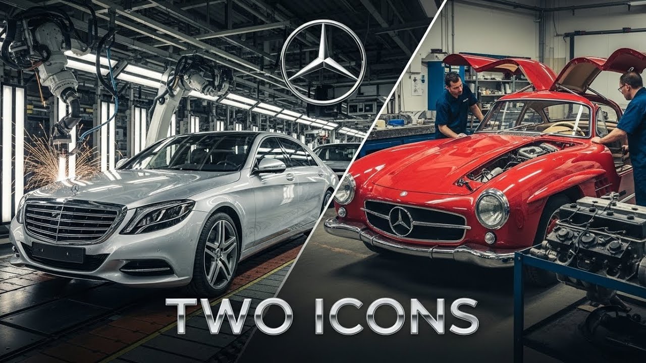 “Mercedes-Benz Manufacturing ASMR | Satisfying Luxury Car Production”