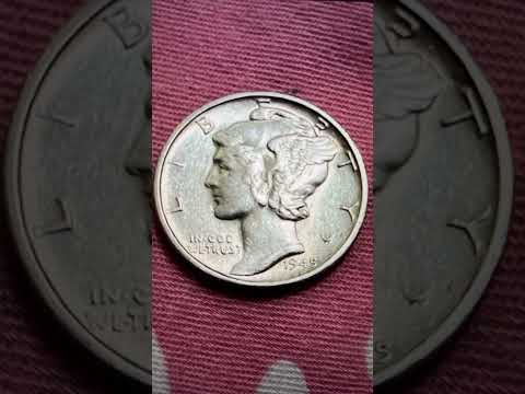 1945 s mercury dime save this coin.