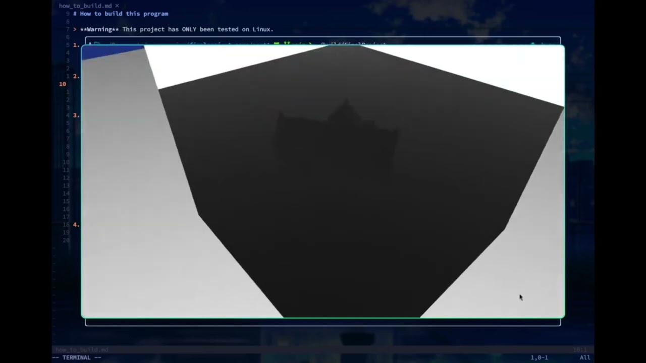 Shadow Mapping (CS4300 final project)