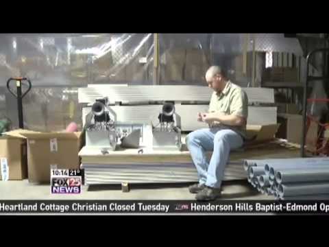 FOX25 in OKC show how Oklahoma State University uses lightning detection