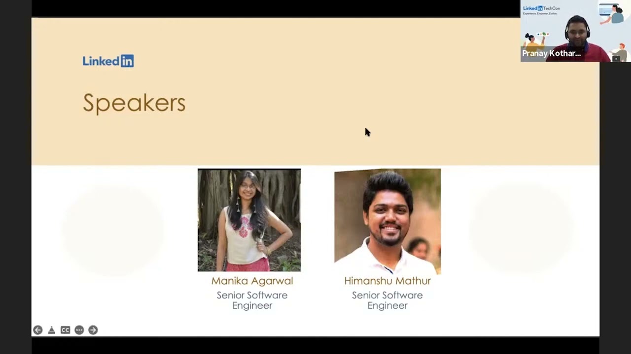 LinkedIn TechCon: Apps Tech Talk - Day 1