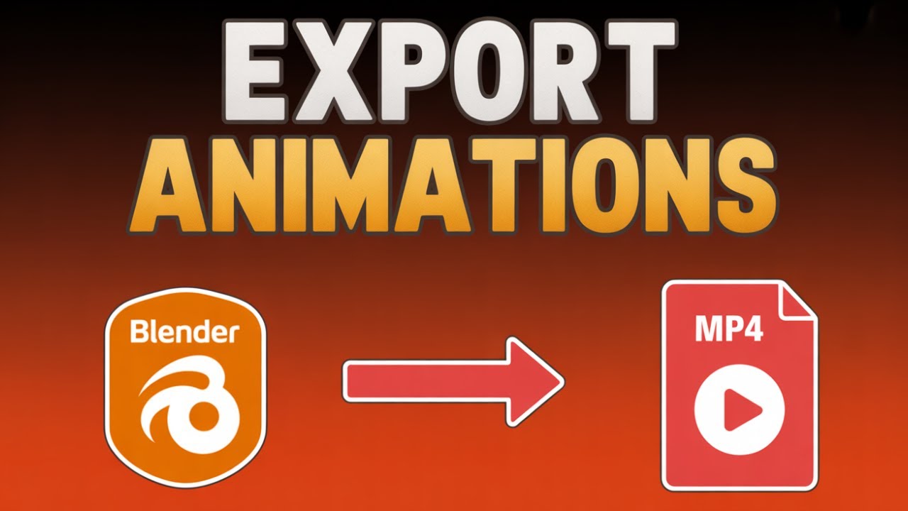 How To Export Your Blender Video The EASY Way!