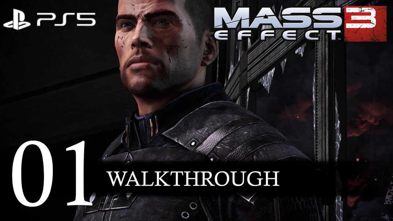 Mass Effect 3 Legendary Edition Remastered (Paragon) Walkthrough Part 1 No Commentary/Full Game PS5