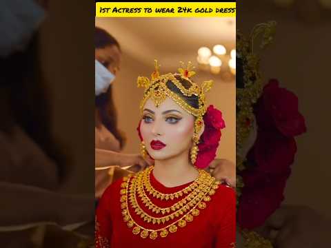 Urvashi Rautela Wore 24 K Gold Manipur Treditional dress #shorts #urvashirautela #manipur
