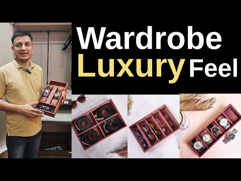 Wardrobe Organizers I Organizer for wardrobe Drawers & Shelf I Wardrobe Inside Design Ideas