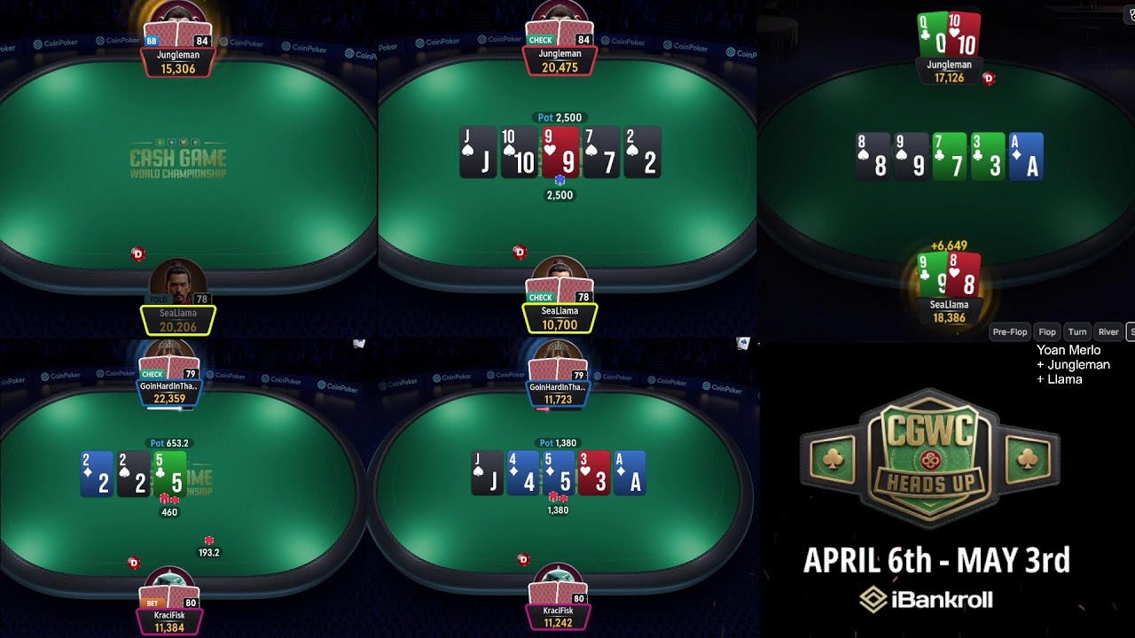 CGWC Semi Finals | venividi vs Yodogoki play 1st session PLO10K