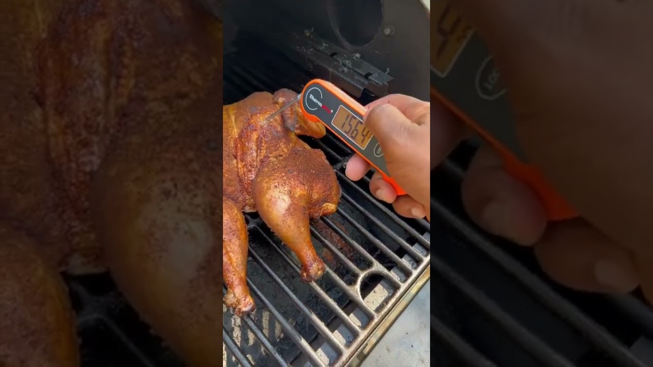 Invest in a meat thermometer, so you can guarantee each piece of meat is never under or overcooked🥩