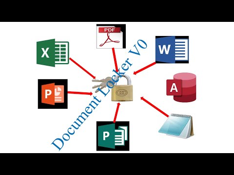 Document (Word, power Point, pdf....)locker in excel vba userform