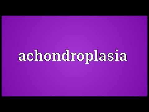 Achondroplasia Meaning