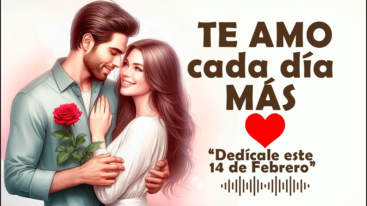 Te Amo Cada Día Más ❤️ La Canción de Amor Perfecta para San Valentín 14 de Febrero