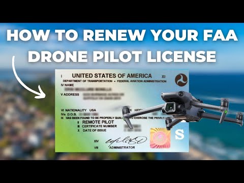 How to Renew Your FAA Drone Pilot License in 2024!