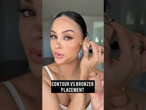 Contour Vs Bronzer Placement l Christen Dominique